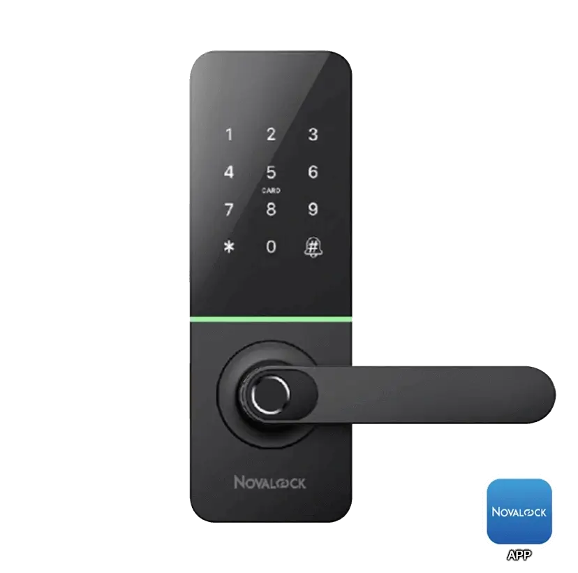 Novalock Top-Rated NDL 925 Smart Lock | 6-in-1 Keyless Security for ...