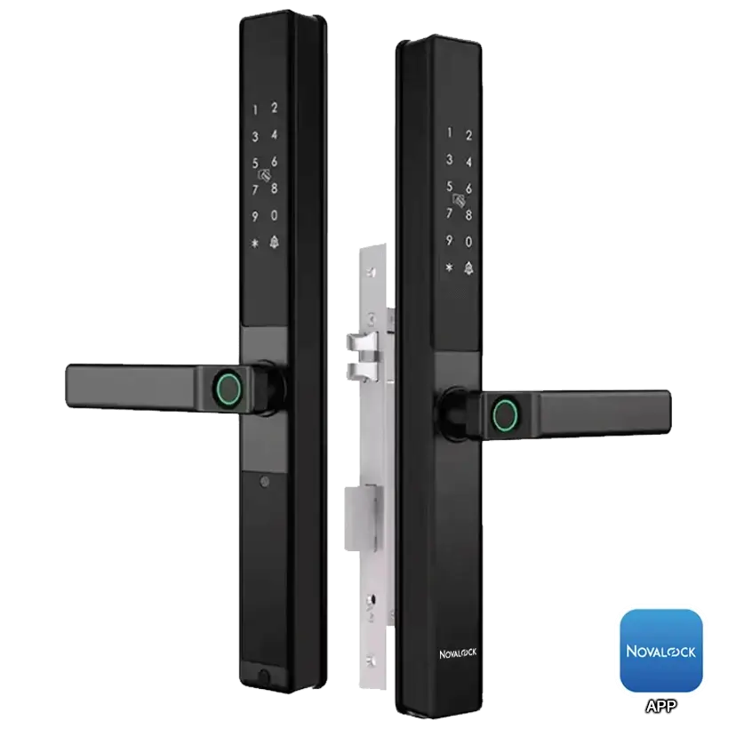 Novalock NDM X68-G Smart Lock | Grille Gate with Dual Access Security